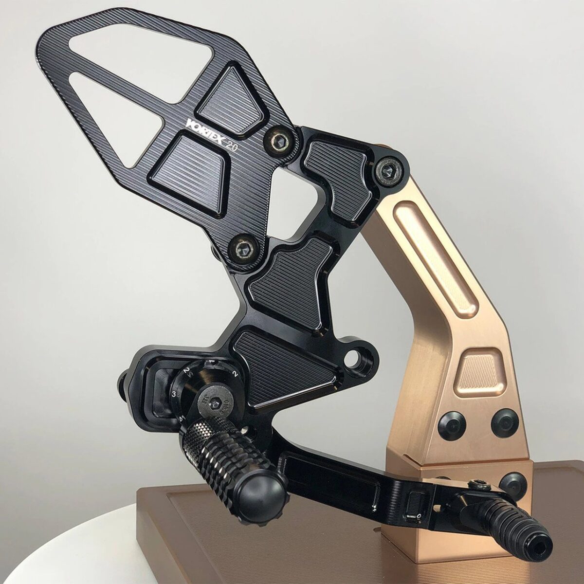 Vortex Adjustable Rearsets V3 2.0 Kawasaki Ninja 400 2018/2021