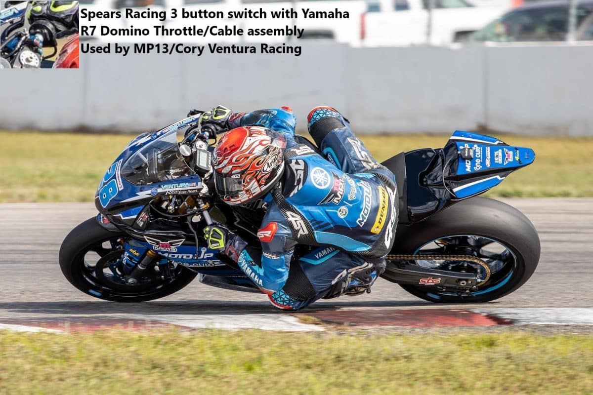 Domino XM2 Adjustable Race Throttle Kit Yamaha R7