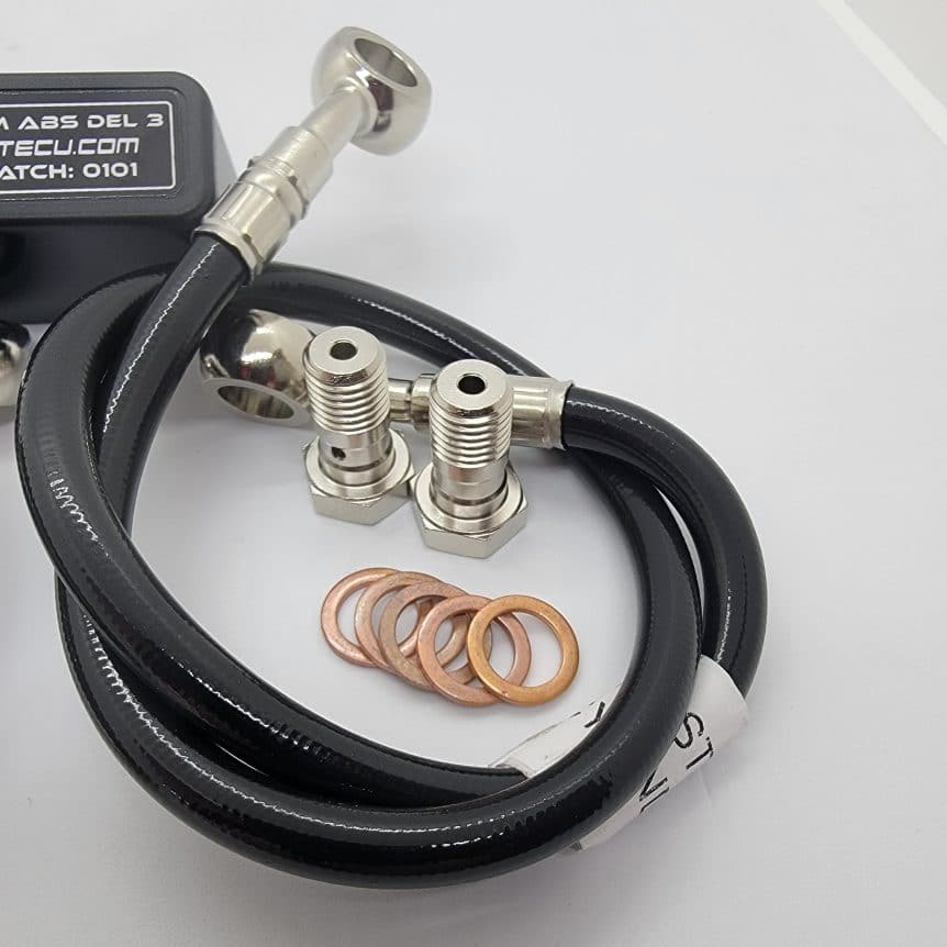 Superbike Brake Line Kit with ABS Delete Plug