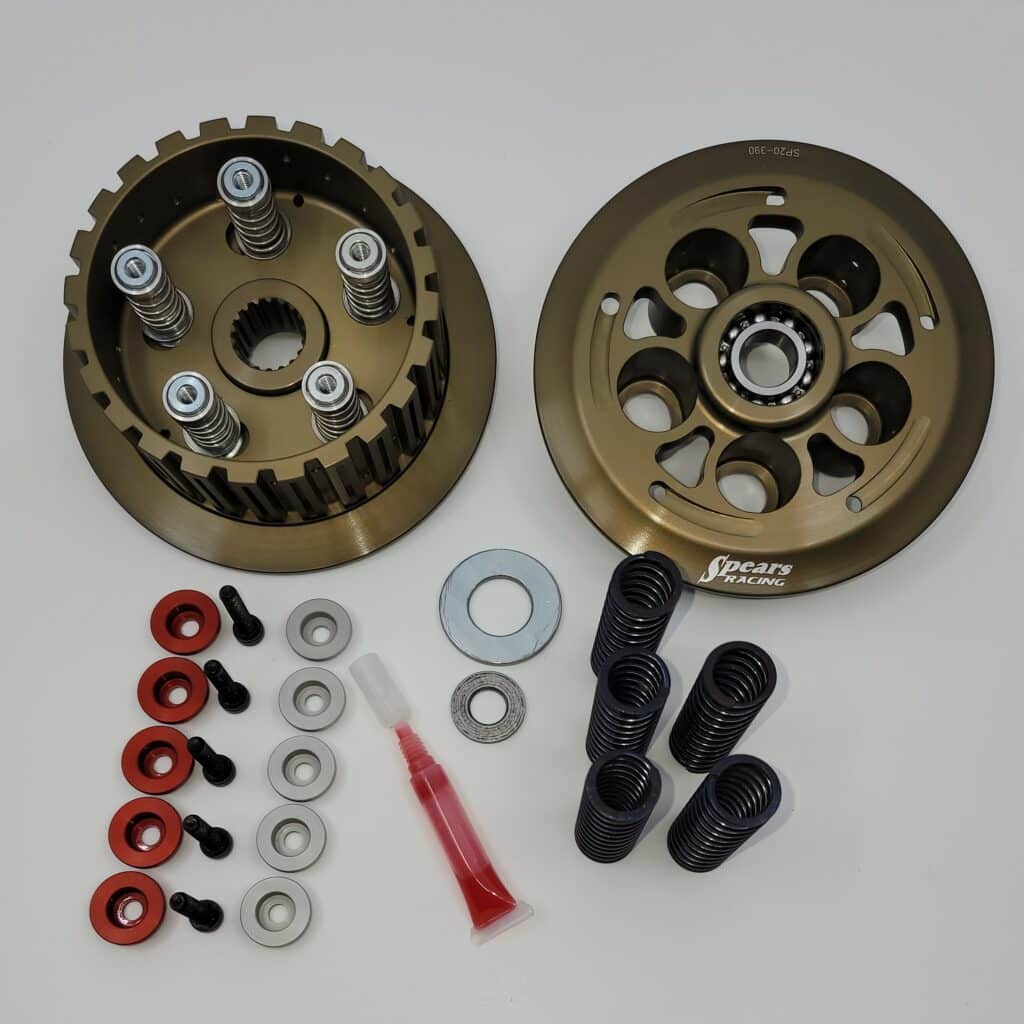 Spears Racing Slipper Clutches reduces forces to the Transmission