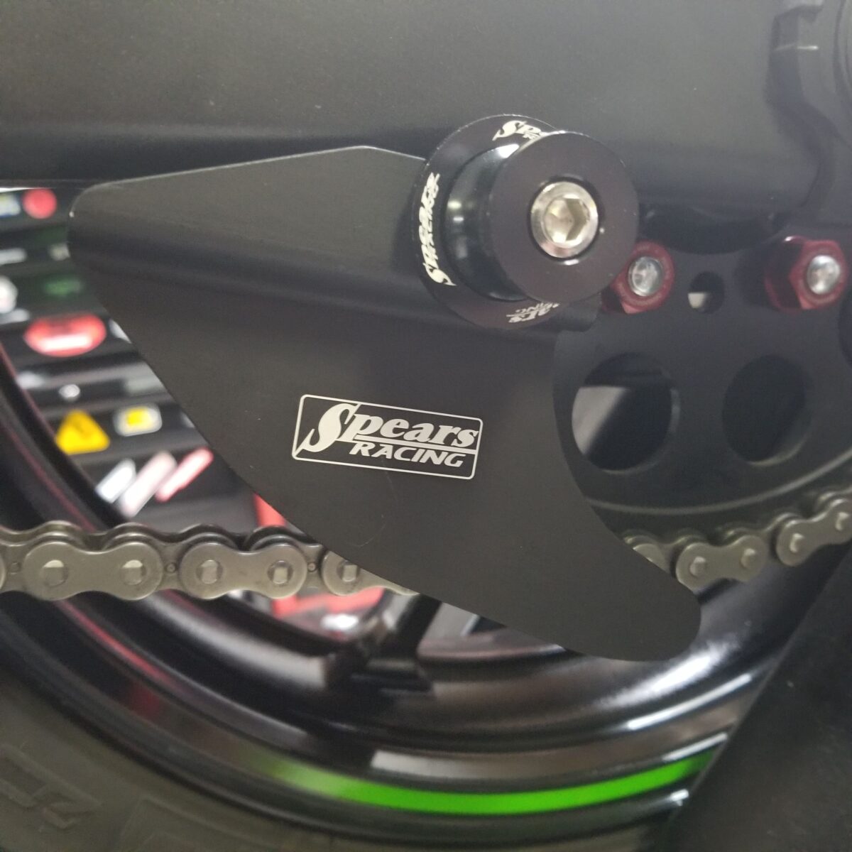 Kawasaki ZX400rr motorcycle shark fin