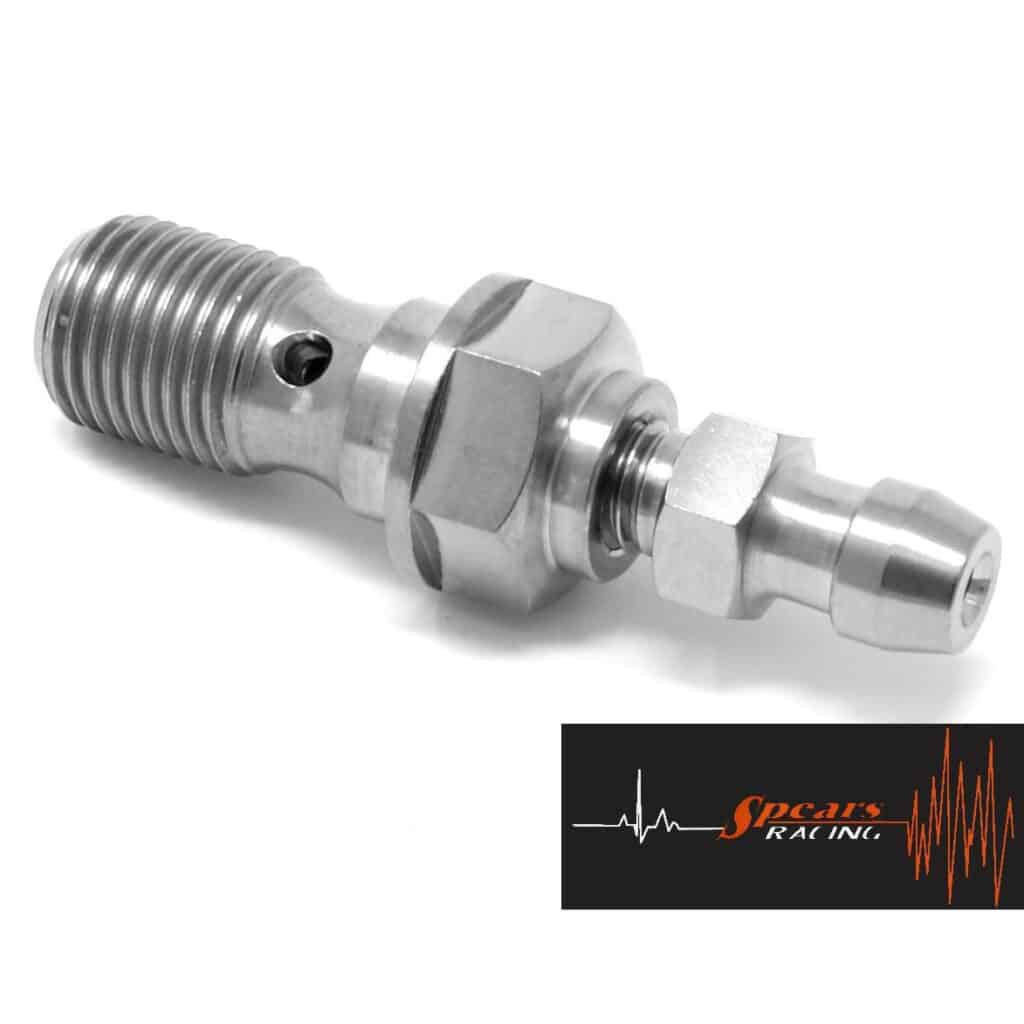 Titanium Banjo Bolt Bleeder Assembly