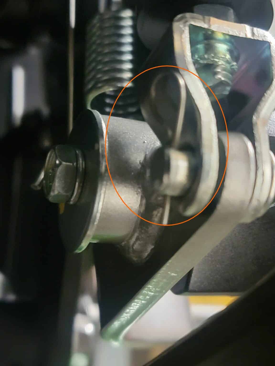 Rear Brake Pedal Return Spring kit provides a consistent feel