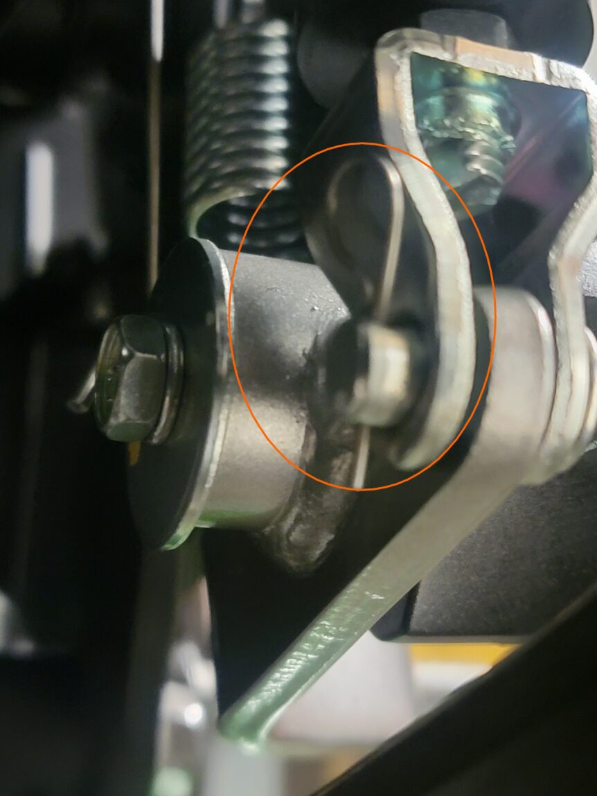 Rear Brake Pedal Return Spring kit provides a consistent feel