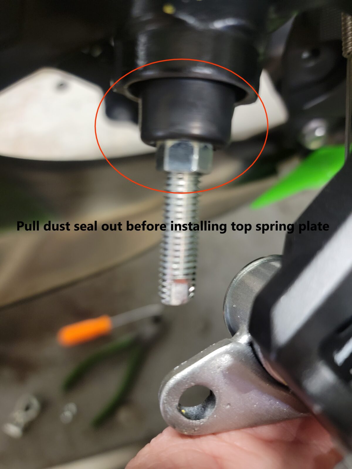 Rear Brake Pedal Return Spring kit provides a consistent feel