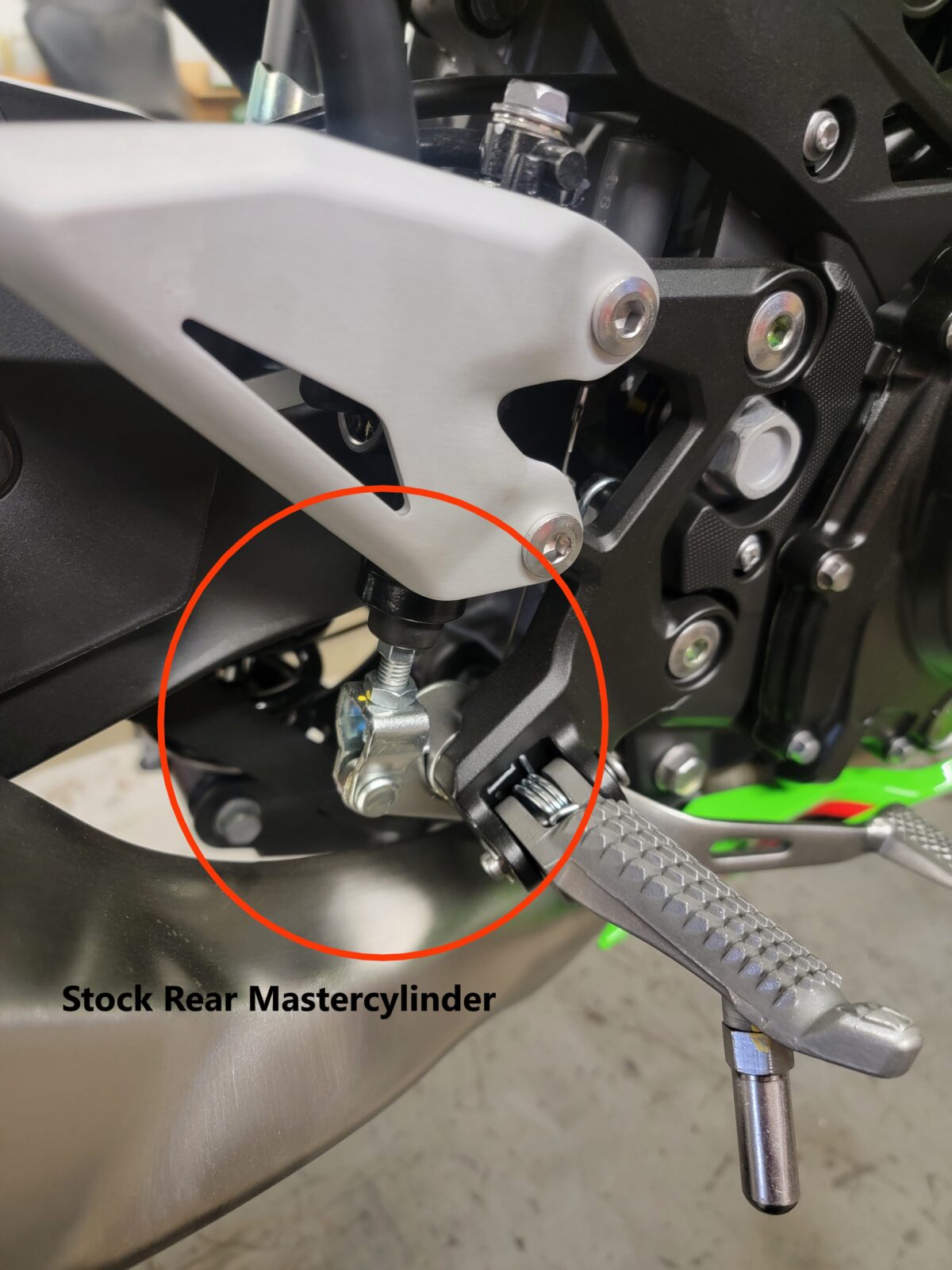 Rear Brake Pedal Return Spring kit provides a consistent feel